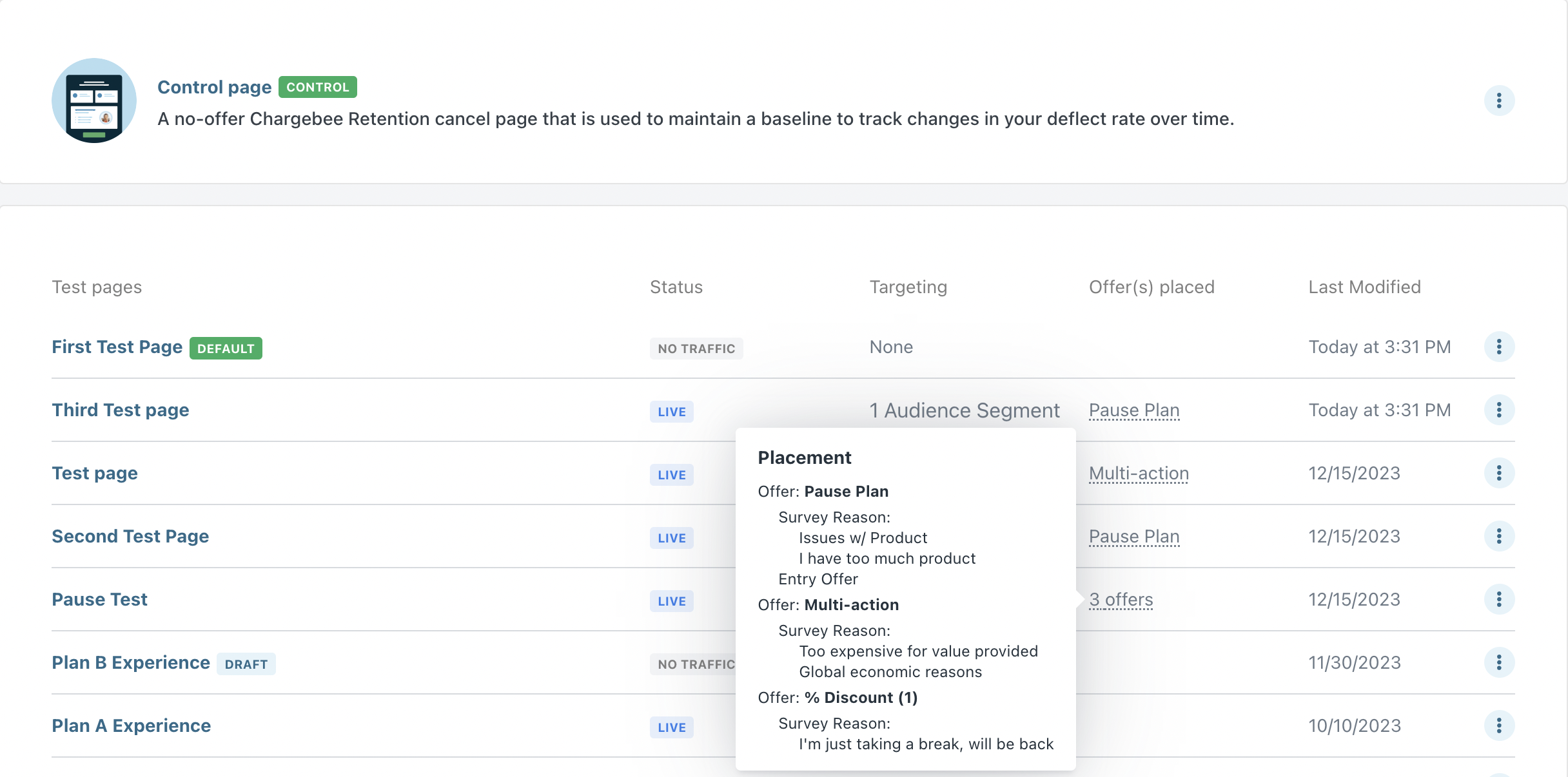 Release Notes | Chargebee